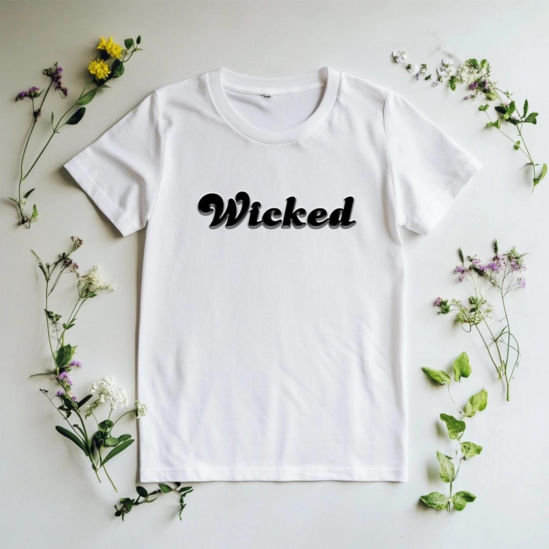 Wicked Shirt, Nostalgic Wizard of Oz Font Cozy Crewneck Sweatshirt ...