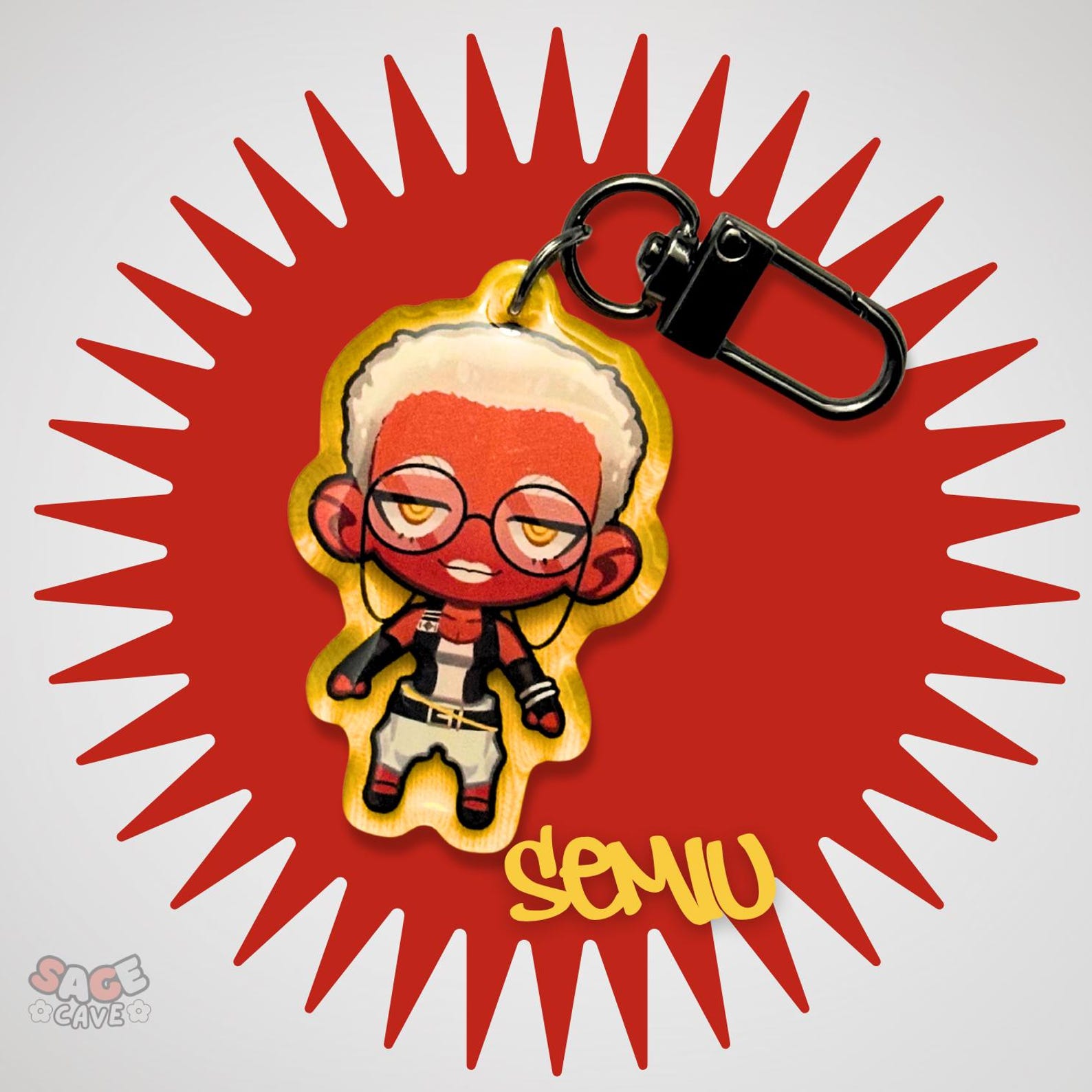 Gachiakuta Chibi 2" Epoxy Keychains - Metal U-hook Accessory - FANMERCH ...