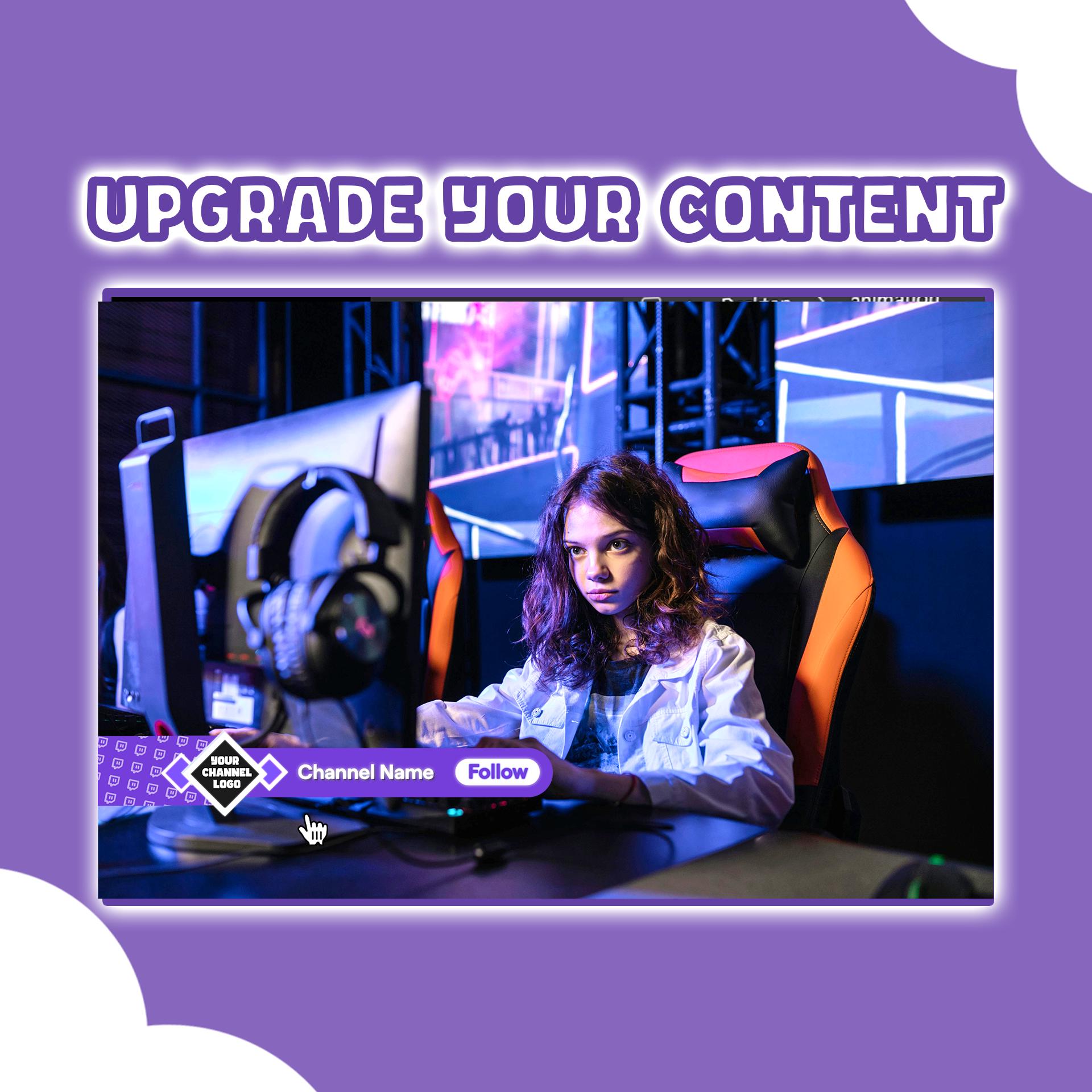 Custom Twitch Follow Animation: Personalized Stream Alert (transparent ...