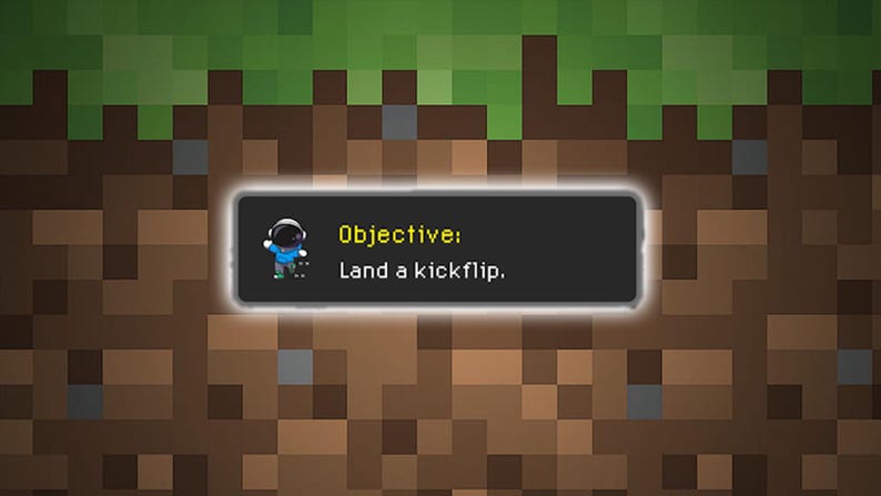 Minecraft-style Template, Quest Objective and Completion Premiere Pro ...