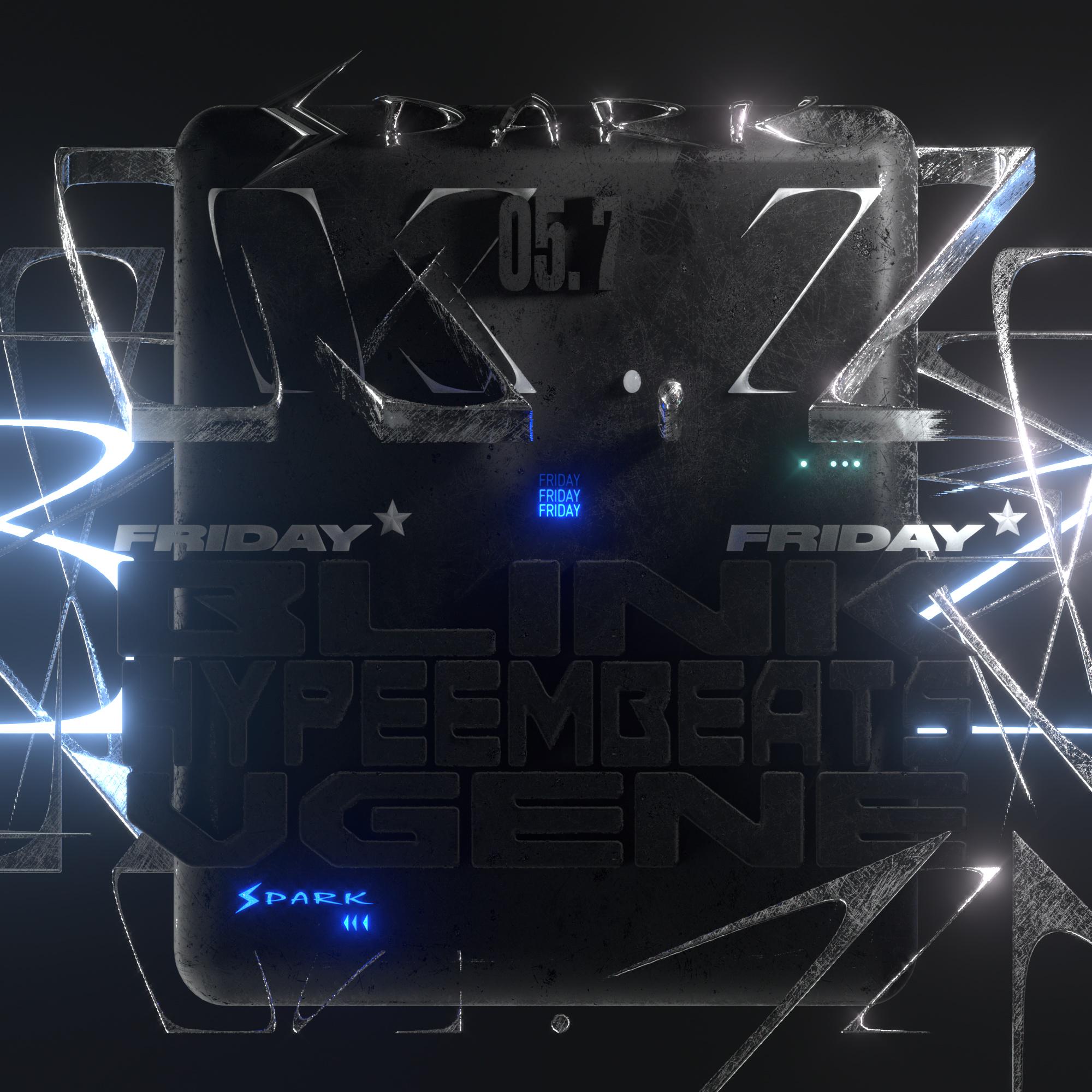 CUSTOM** Y2K Chrome 3D Logo + Animation + Poster / Futuristic Metallic ...