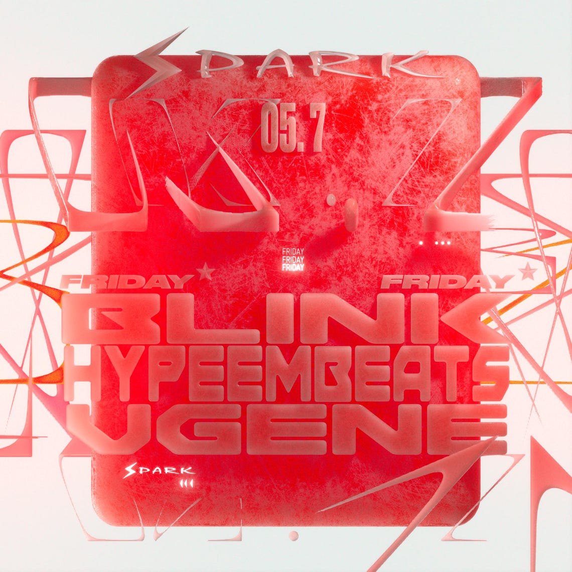 CUSTOM** Y2K Chrome 3D Logo + Animation + Poster / Futuristic Metallic ...