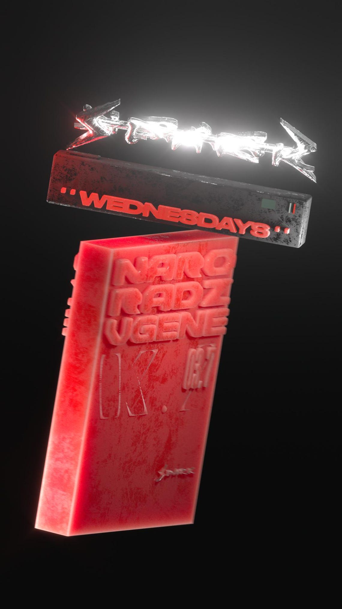 CUSTOM** 3D Animation + Logo Y2K Chrome / Youtube Intro, Twitch Intro ...