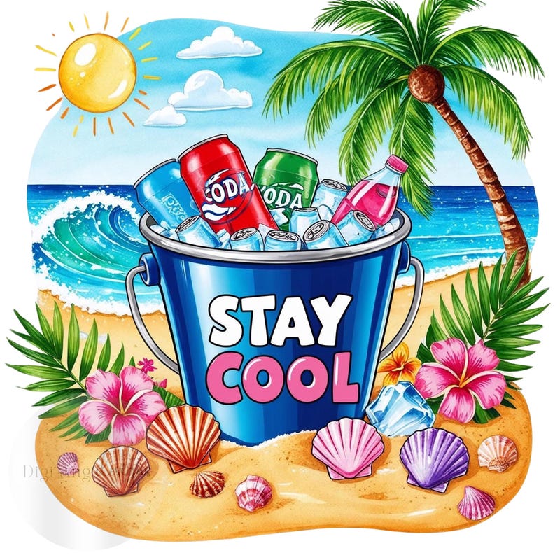 Stay Cool Clipart - Etsy