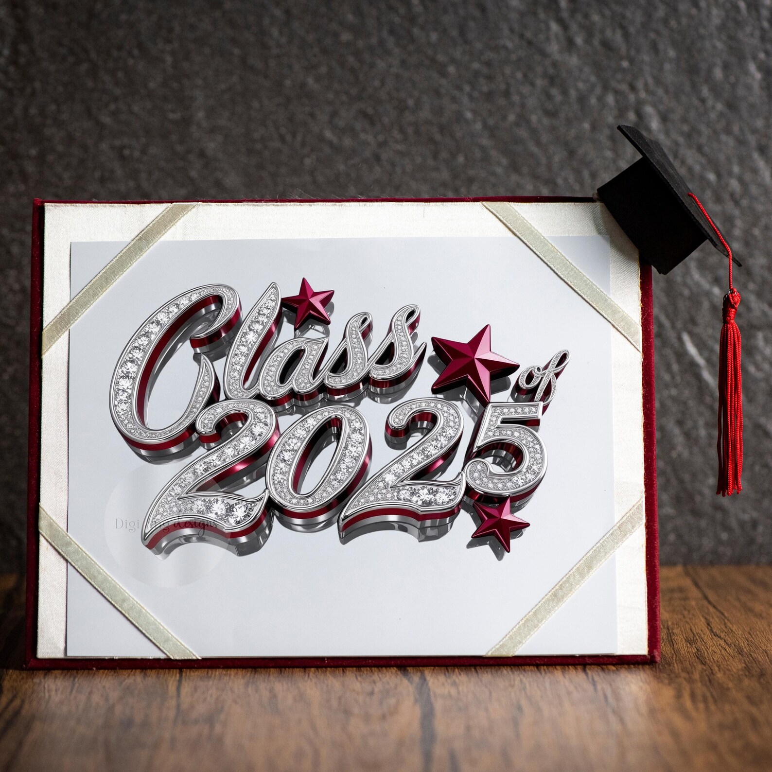Class of 2025 Graduation PNG Sublimation Digital Download – Silver ...