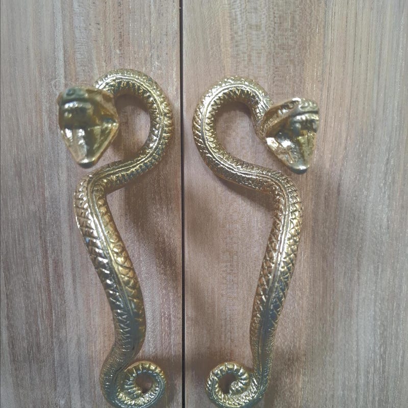 Snake Door Handle - Etsy