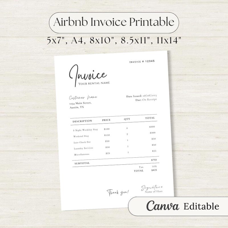 Vacation Rental Sign - Etsy