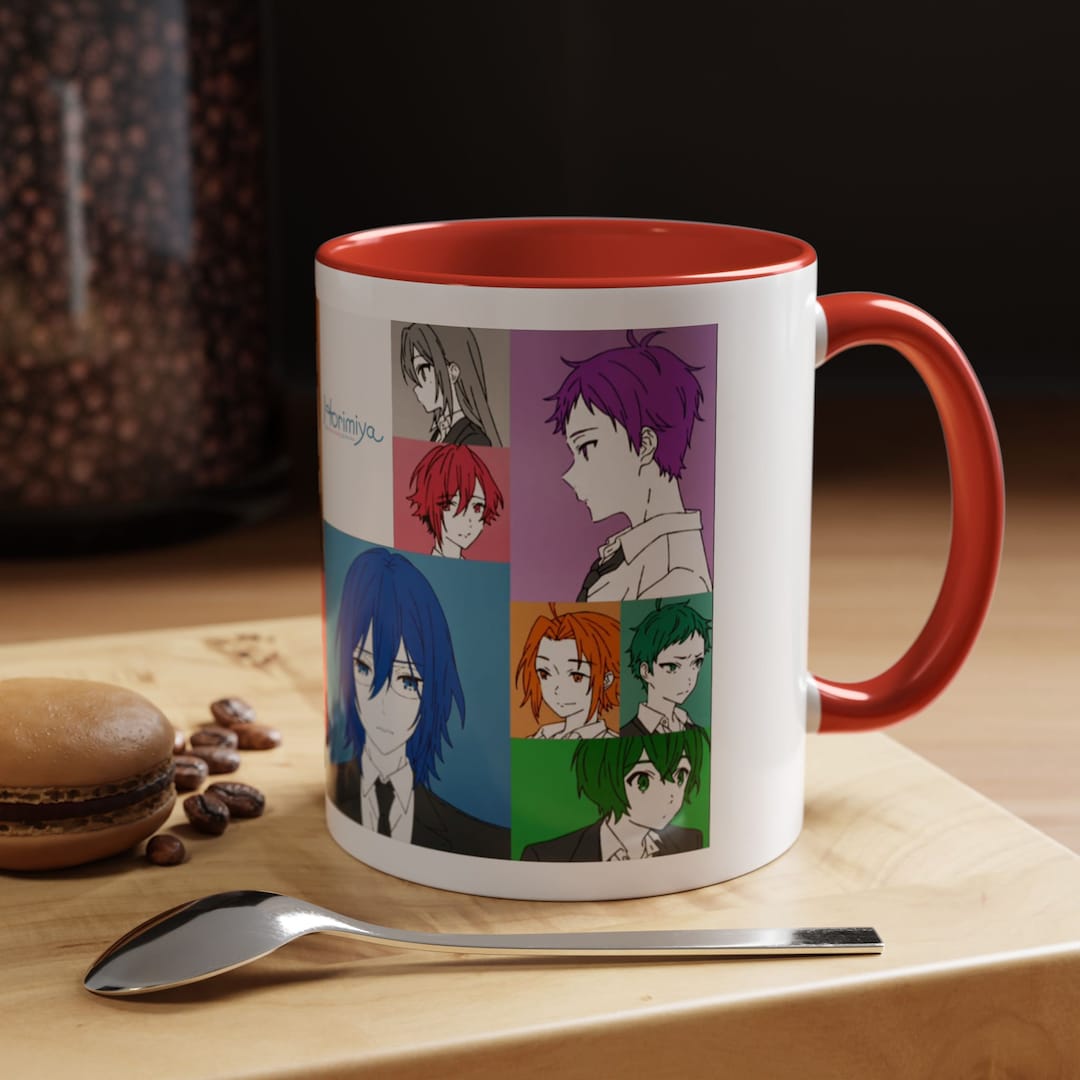 Colorful Horimiya Mug, Horimiya, Family Anime Mug, Hori, Miyamura, Gift ...