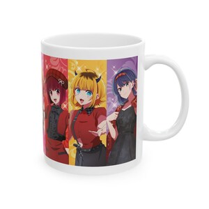Oshi No Ko Mug, Anime Mug, Oshi No Ko, My Favorite Idol, Their Idol's ...