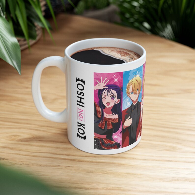 Oshi No Ko Mug, Anime Mug, Oshi No Ko, My Favorite Idol, Their Idol's ...