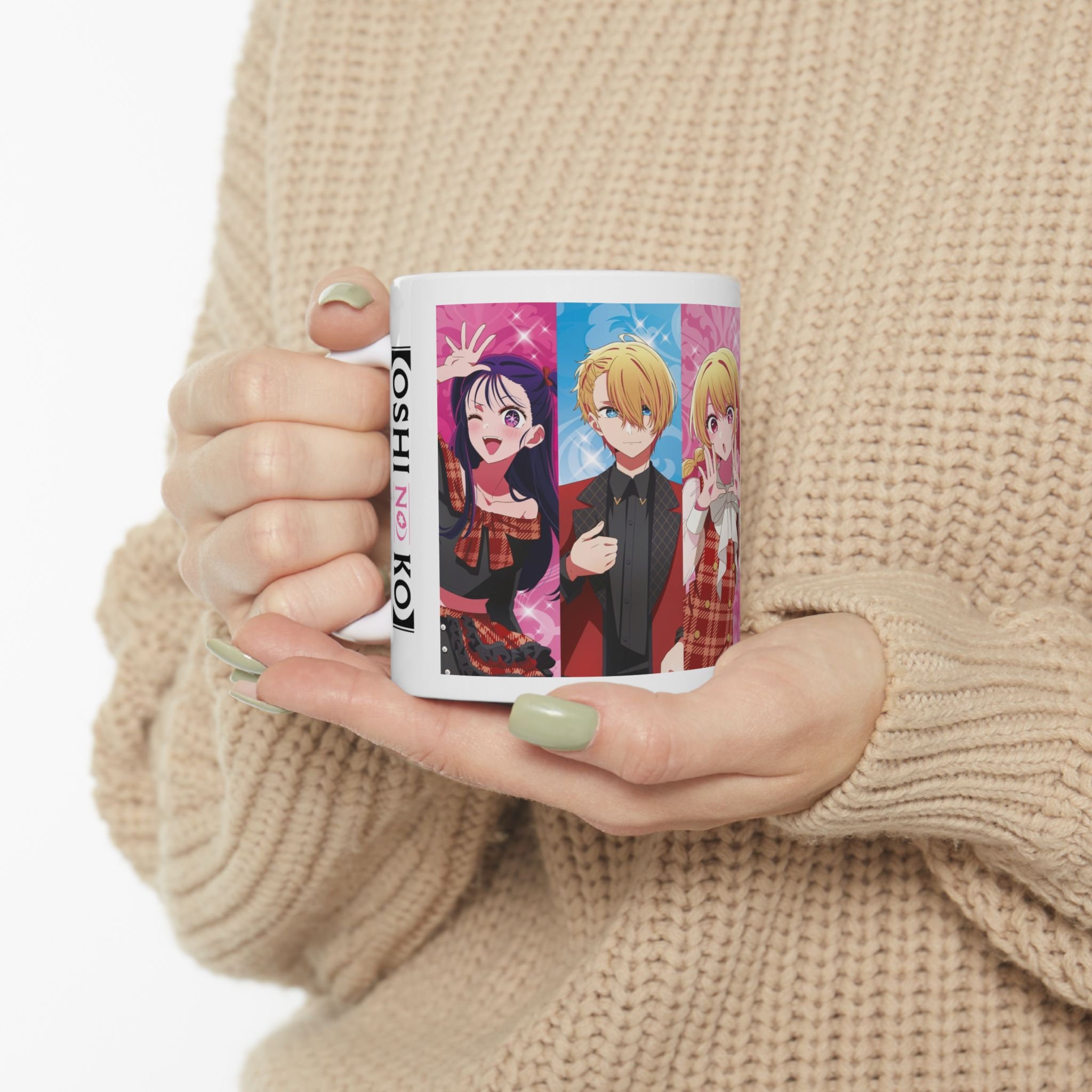 Oshi No Ko Mug, Anime Mug, Oshi No Ko, My Favorite Idol, Their Idol's ...