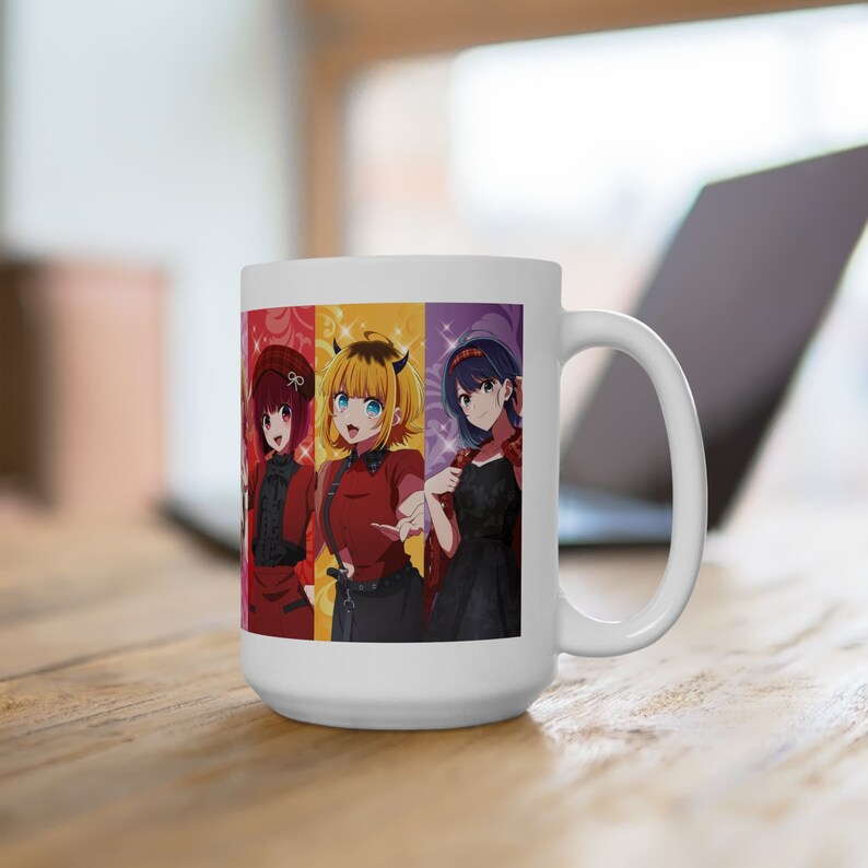 Oshi No Ko Mug, Anime Mug, Oshi No Ko, My Favorite Idol, Their Idol's ...