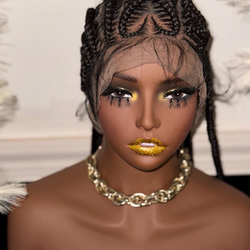 Cornrow Wig - Etsy