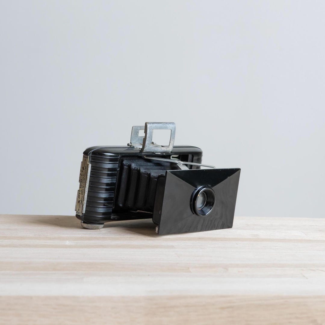 1930s-40s Vintage Art Deco Bakelite Folding Camera Kodak Jiffy V.P. - Etsy