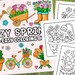 Cozy Spring Coloring Pages, 50 Sunny, Bold & Easy Illustrations to ...