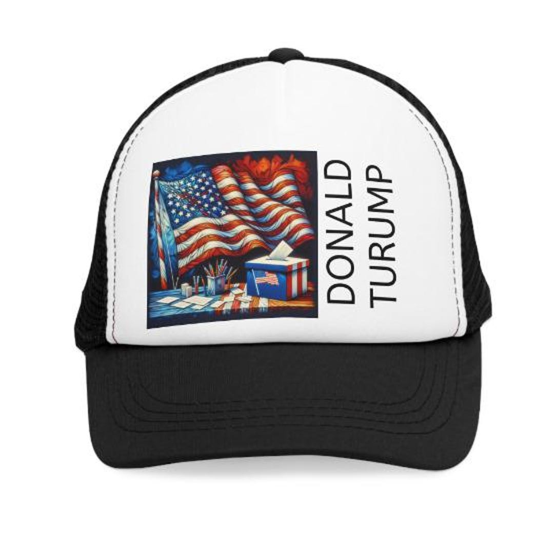 Trump 2024 Campaign Hat Dark MAGA Make America Great Again Donald Trump ...