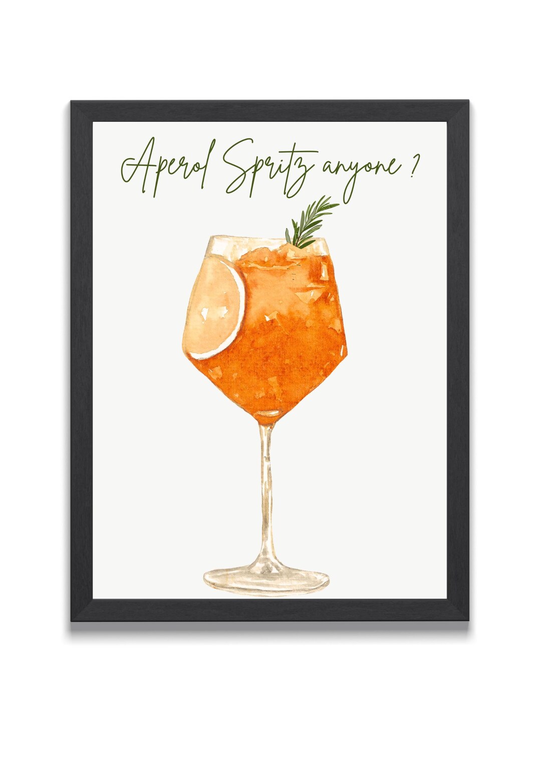 Aperol Spritz Print (framed/unframed/a3) - Etsy