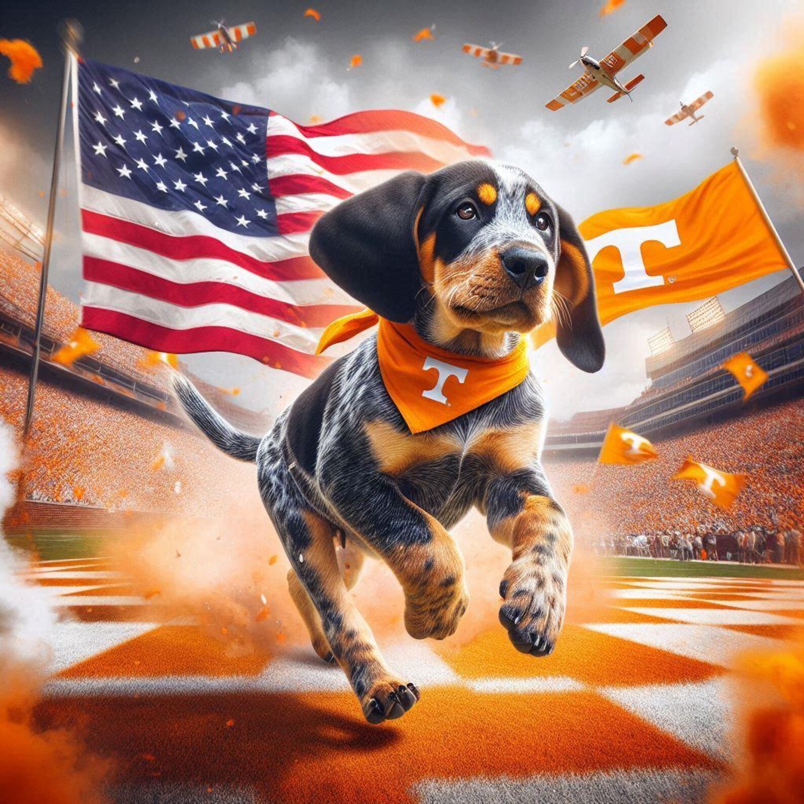 All American UT Smokey Puppy - Etsy