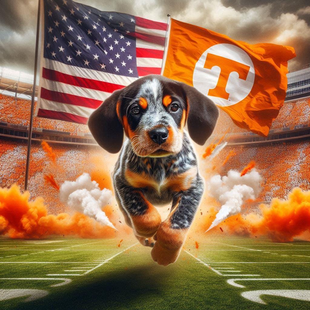 All American UT Smokey Puppy - Etsy