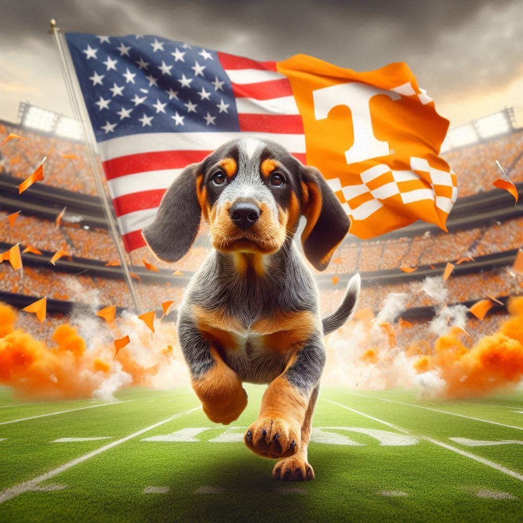 All American UT Smokey Puppy - Etsy