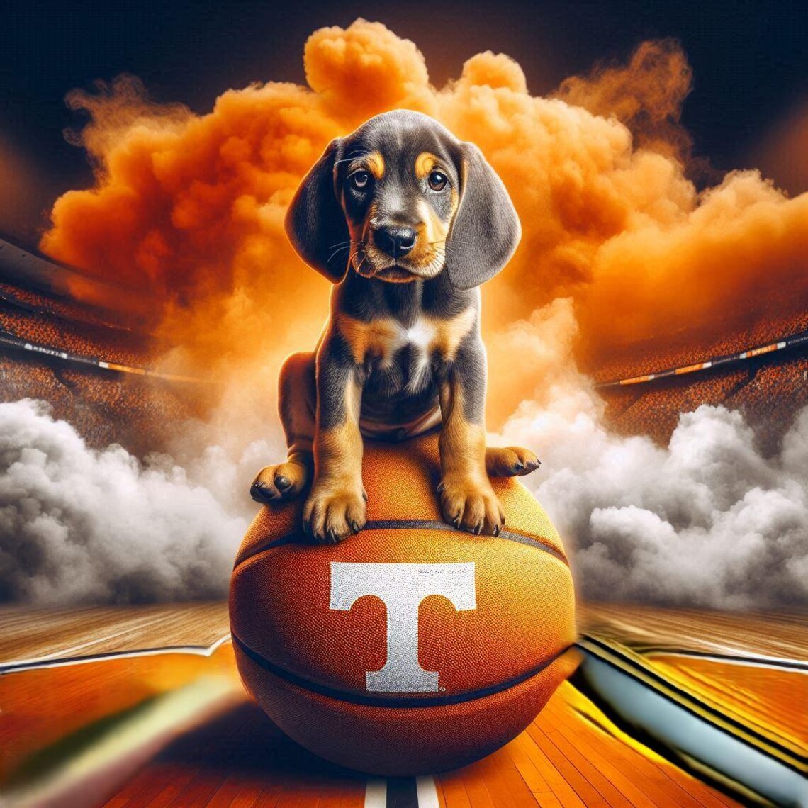 UT Basketball Smokey - Etsy