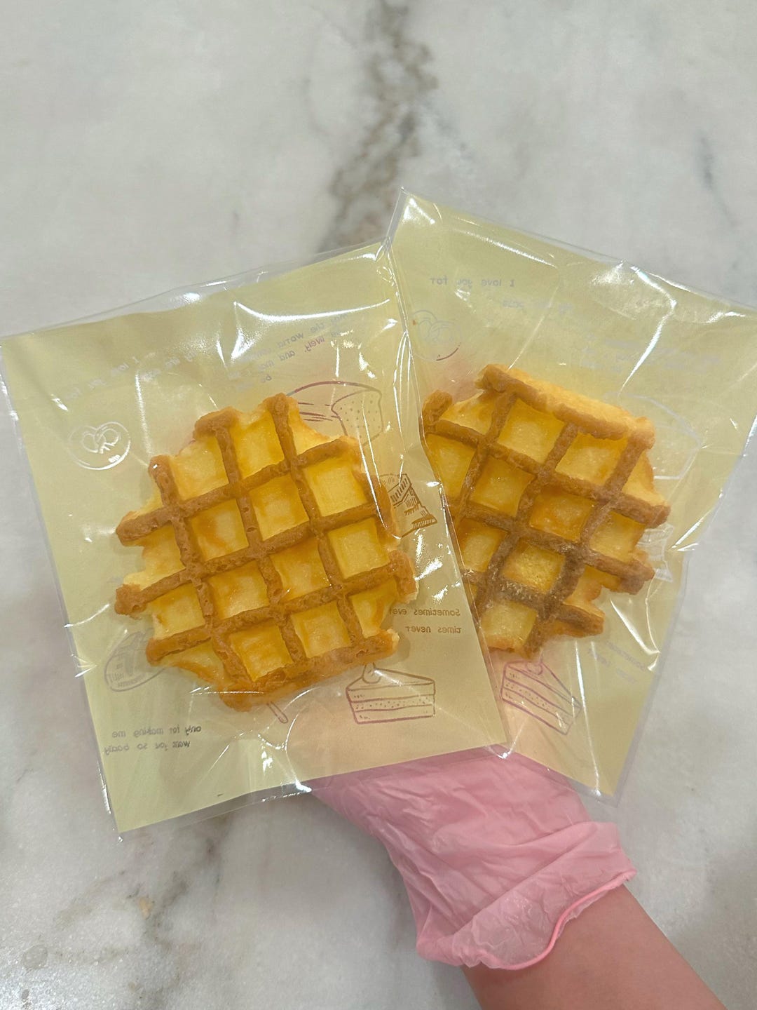 Realistic Waffle Taba Squishy Toy, Super Squishy Stress Toy, Cute ...