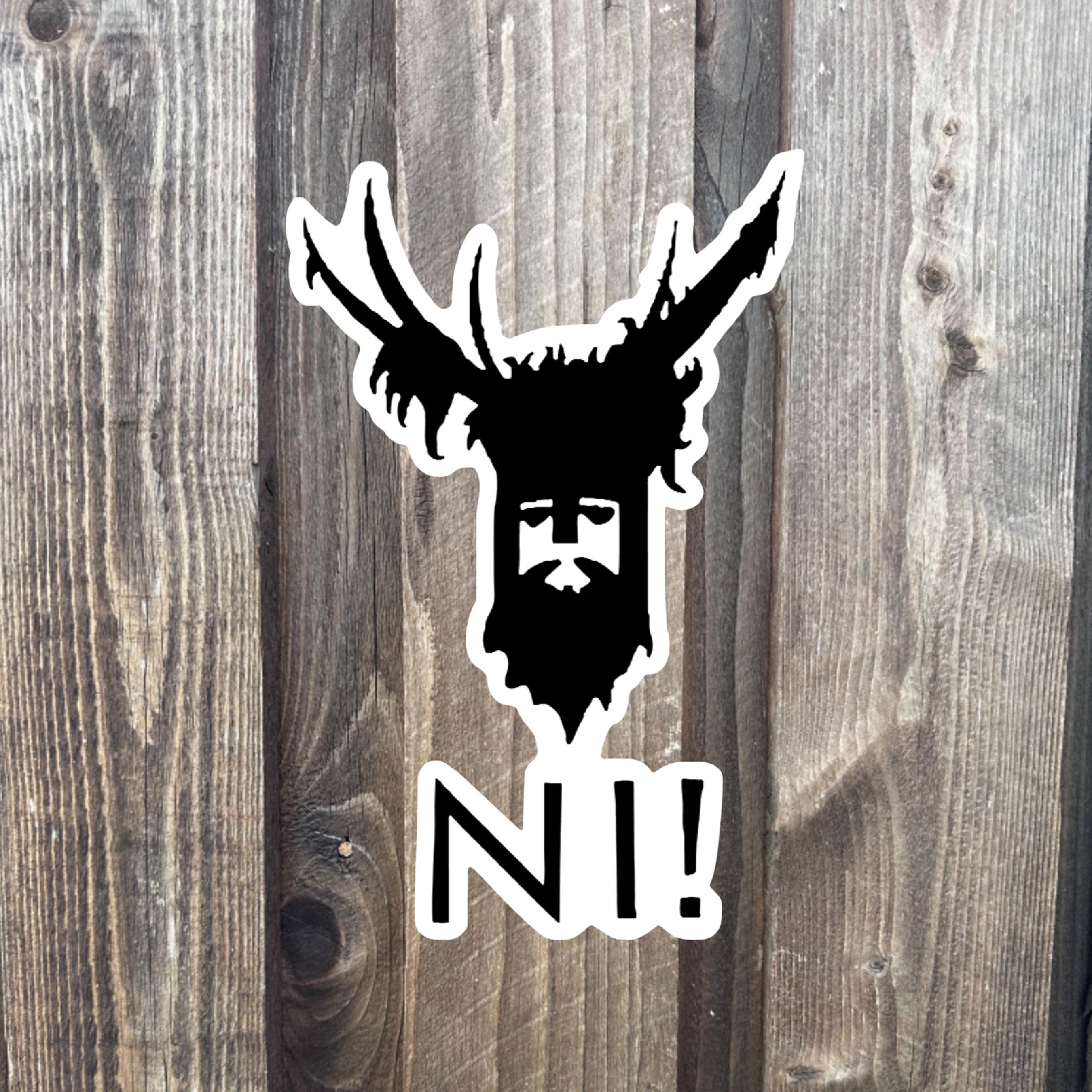 The Knight Who Say NI! Python NI Knights Who Say 0008 - Etsy