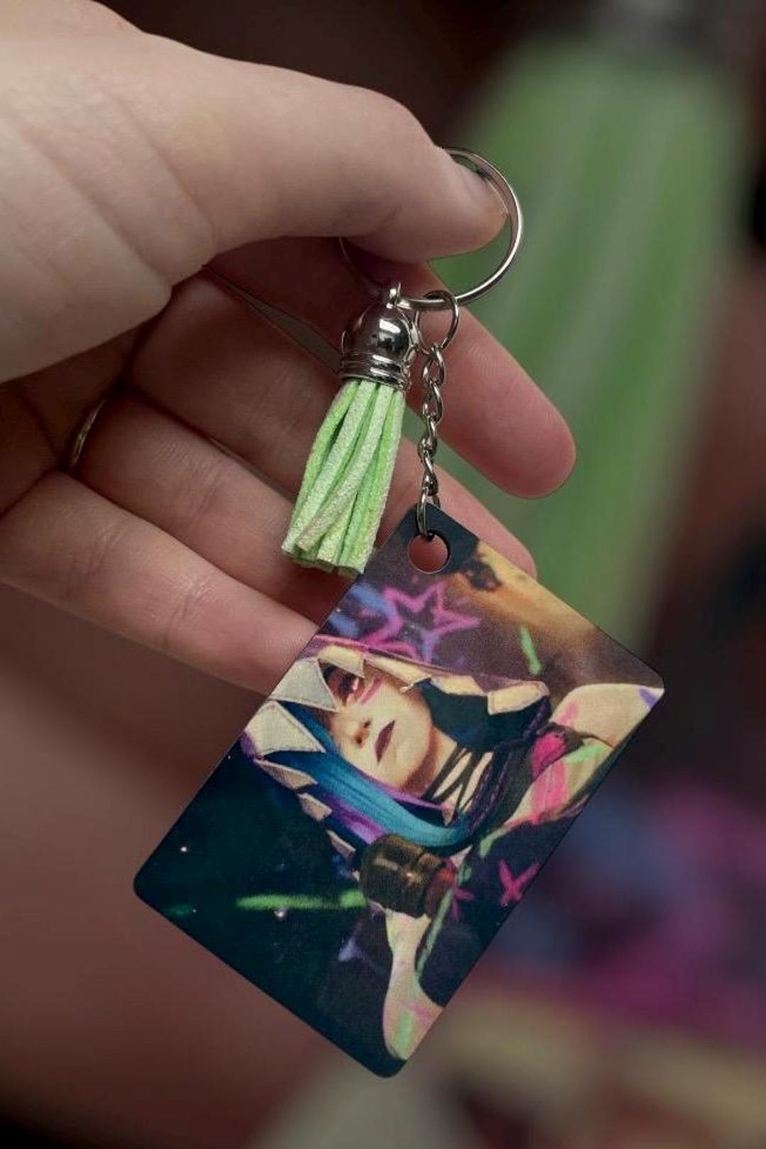 Arcane Character Keychain - Jinx - Etsy