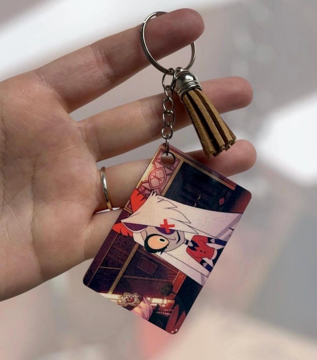 Hazbin Hotel Character Keychain - Vaggie - Etsy