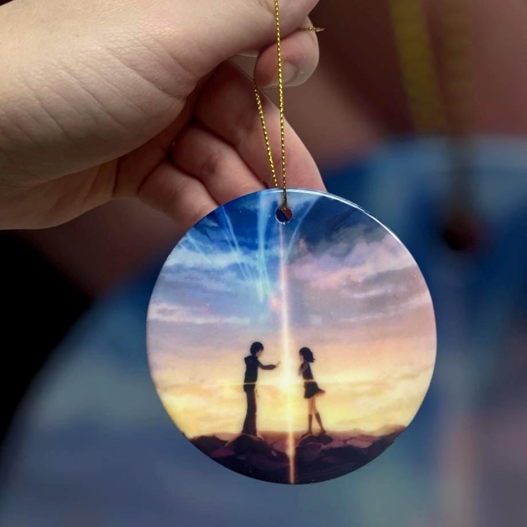 Your Name Anime Character Ornament - Etsy