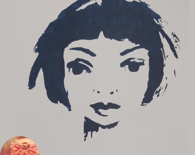 Faces Stencil No. 14 Small - Etsy