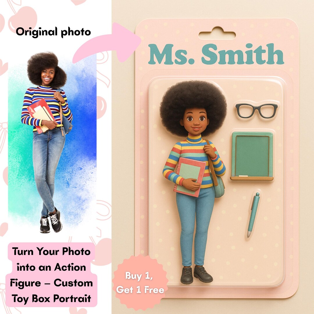 Custom Starter Pack Poster - Figurine Collection Style Packaging ...