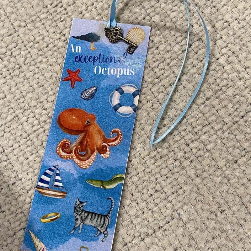 Octopus Bookmark - Etsy