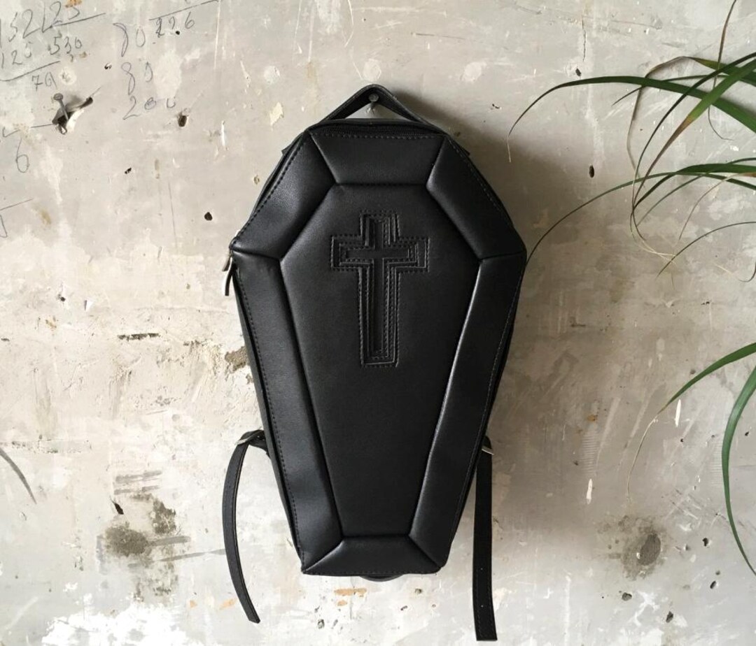 Coffin Backpack Casket Backpack - Etsy