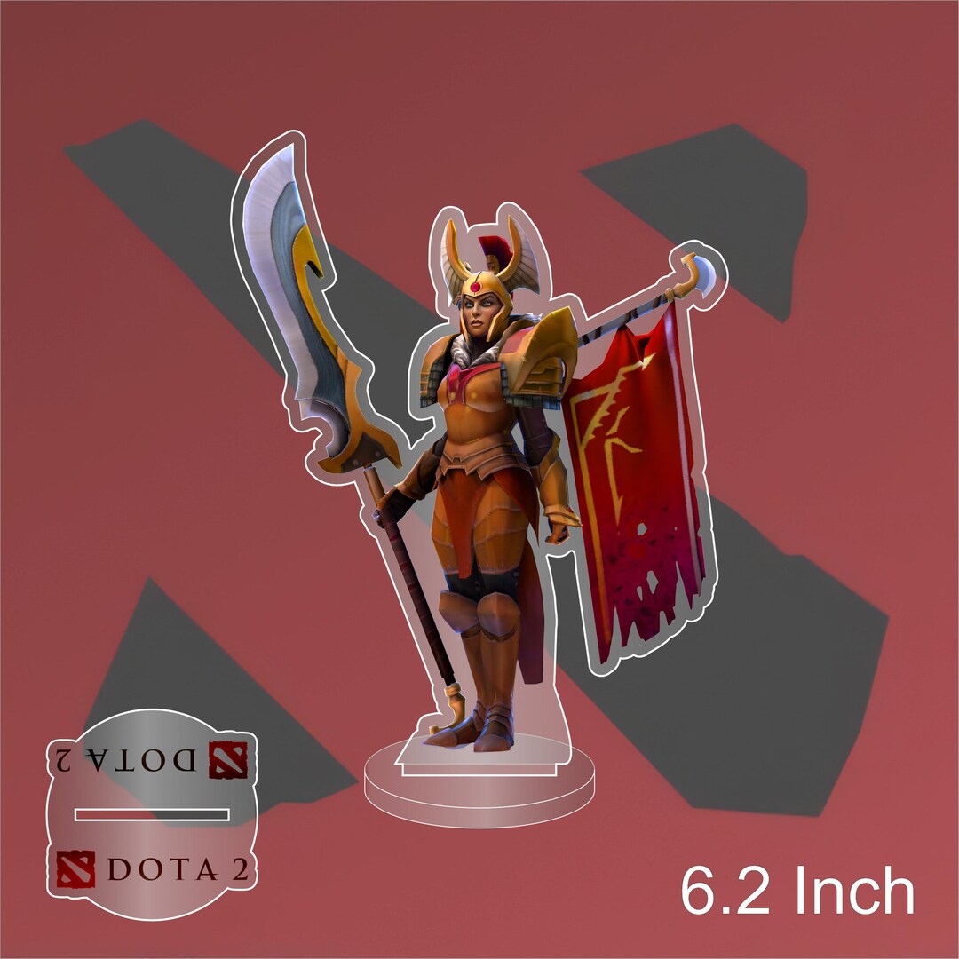 Acrylic Stands Figure Dota 2 - Legion Commander - Etsy