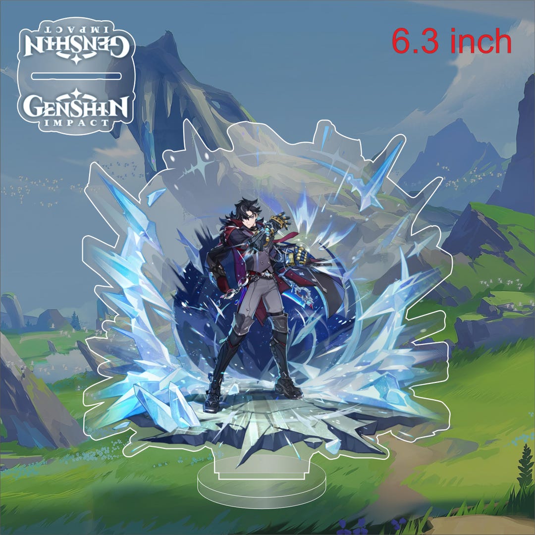 Acrylic Stands Figure Genshin Impact - Wriothesley - Etsy