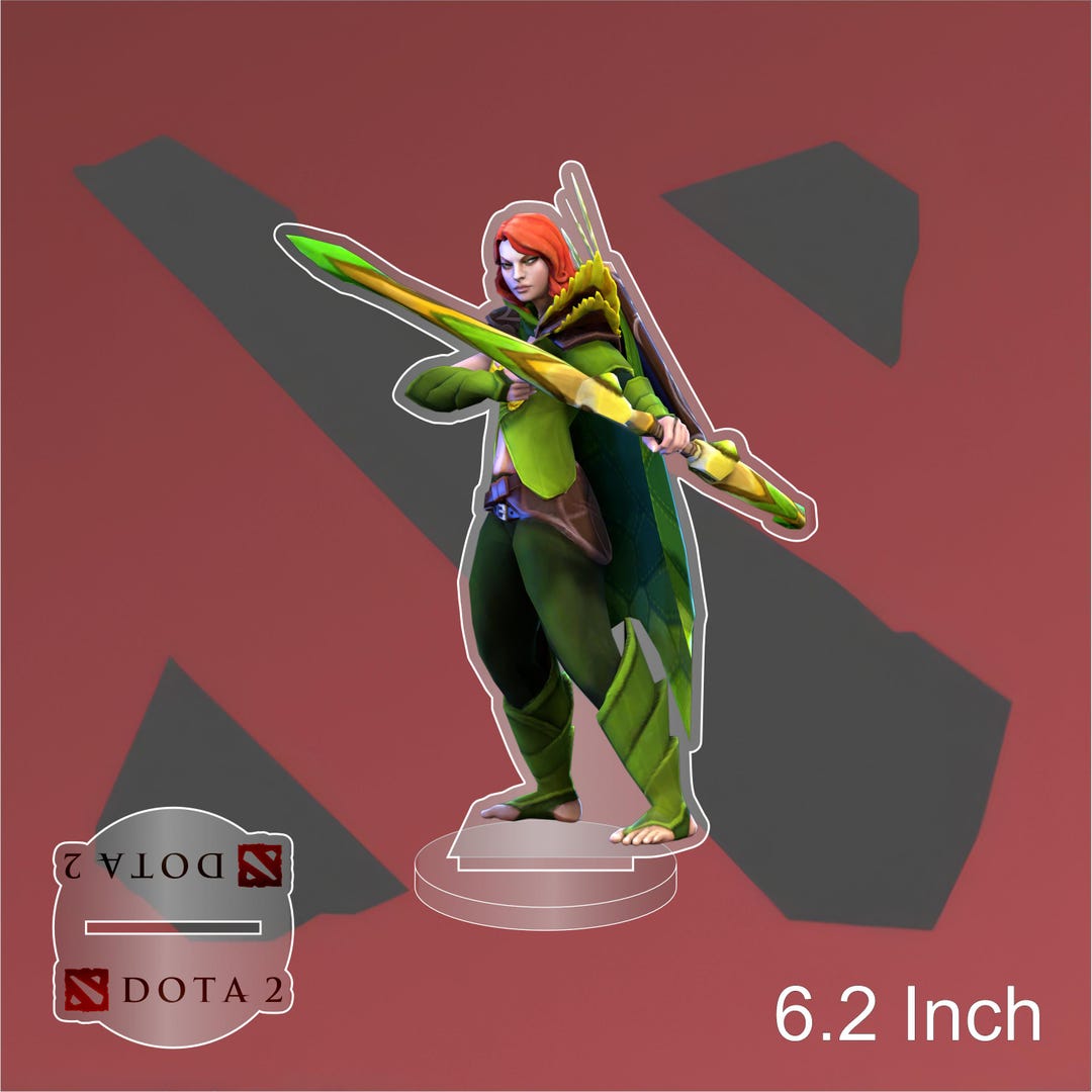 Acrylic Stands Figure Dota 2 - Windranger - Etsy