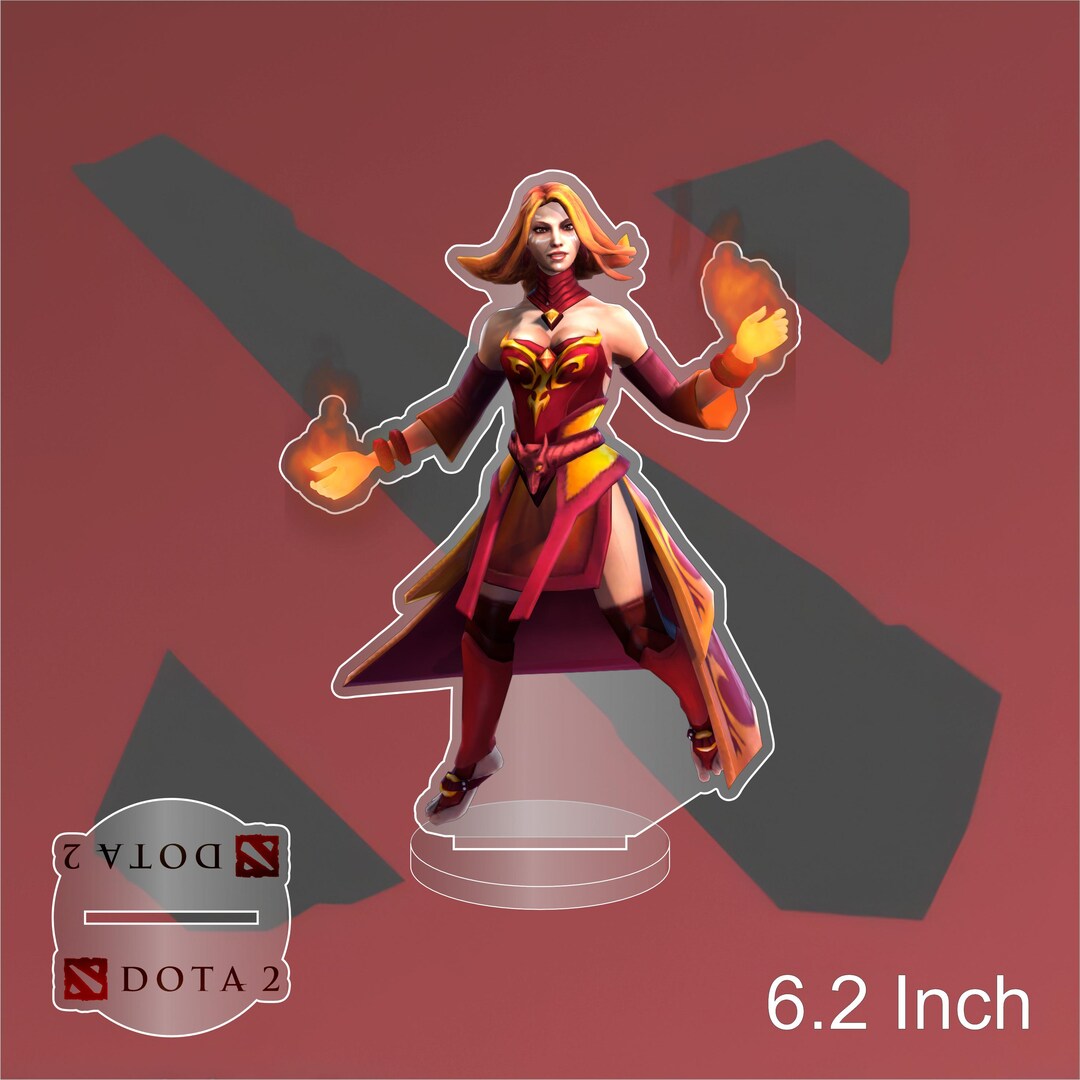 Acrylic Stands Figure Dota 2 - Lina - Etsy