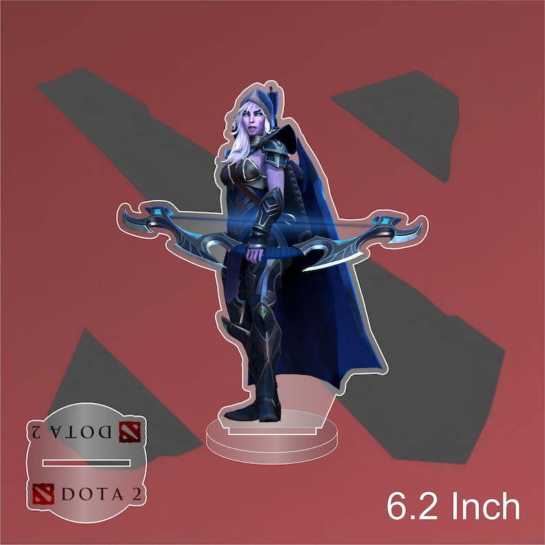 Acrylic Stands Figure Dota 2 - Drow Ranger - Etsy