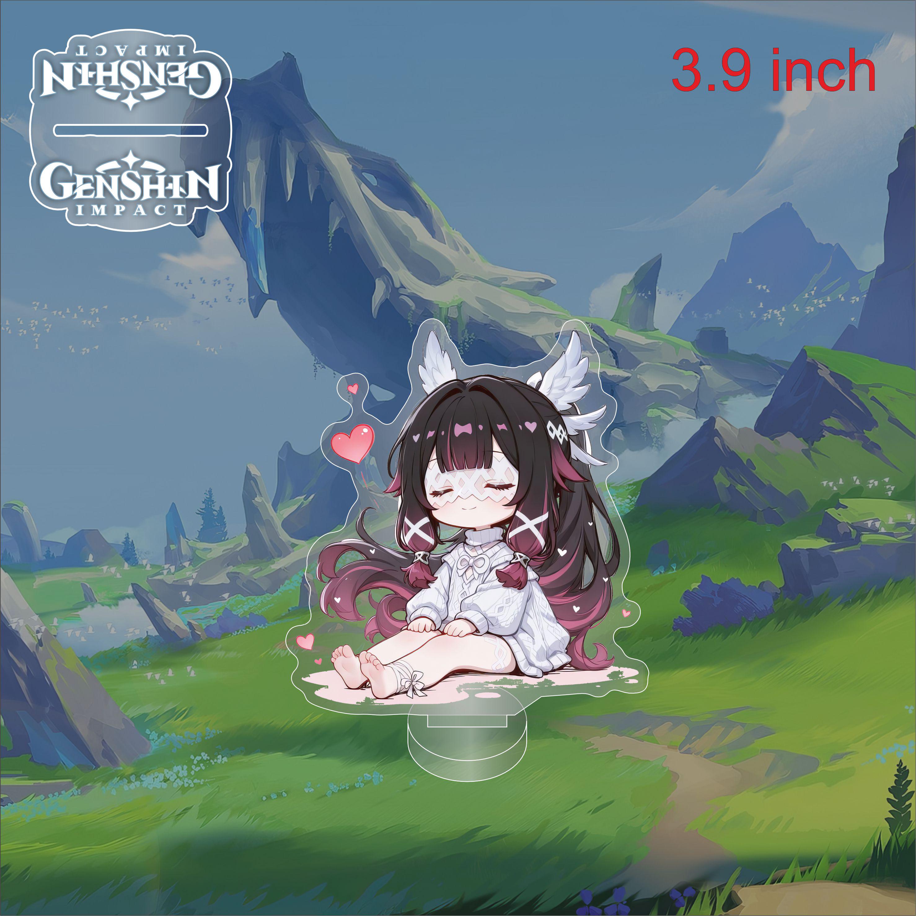 Acrylic Stands Figure Genshin Impact - Damselette Columbina Avatar - Etsy