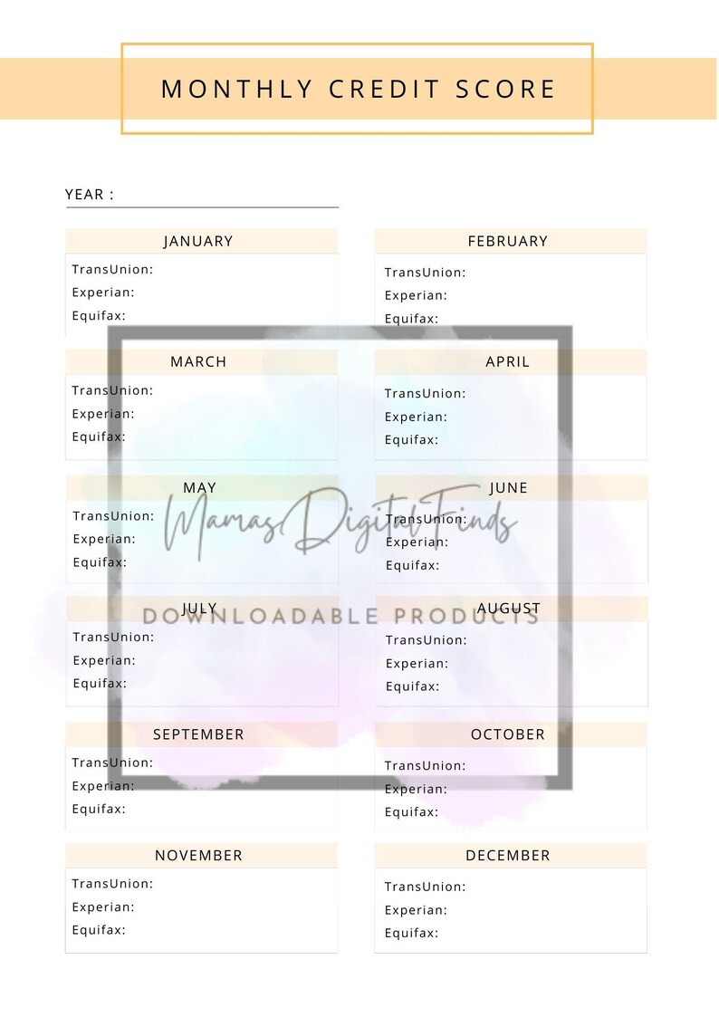 Printable Credit Tracker, College Class Tracker, University Student ...
