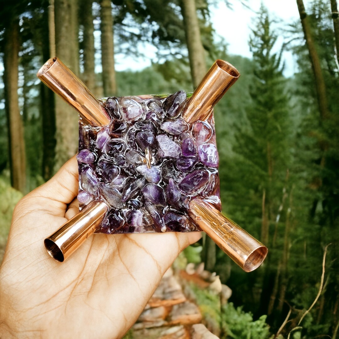 10 MM Giza Giza Copper Orgonite Made up of All Natural Crystals ...