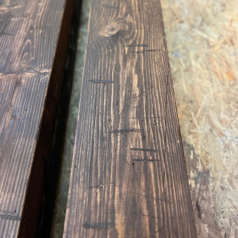 16ft. Hand Hewn Distressed Box Beams Rustic Beams Easy Installation - Etsy