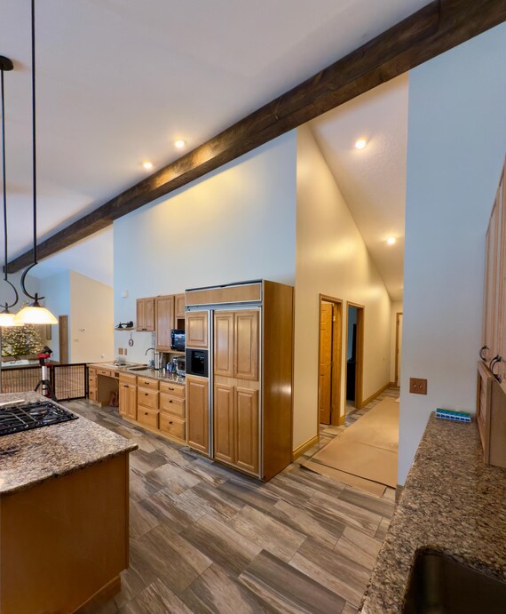 Kitchen Box Beam Ceiling