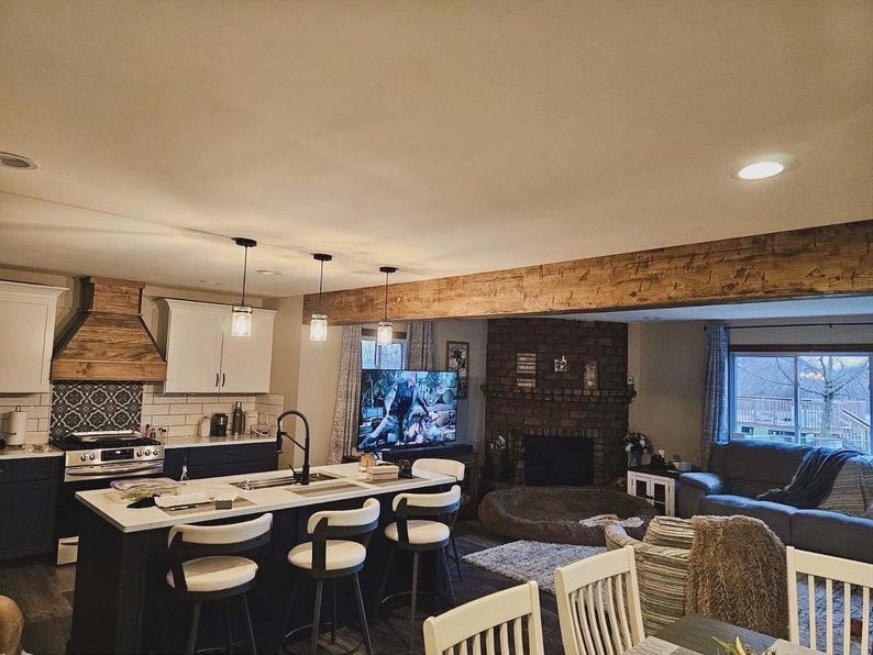 Wood Box Beams Hand Hewn Distressed - Etsy