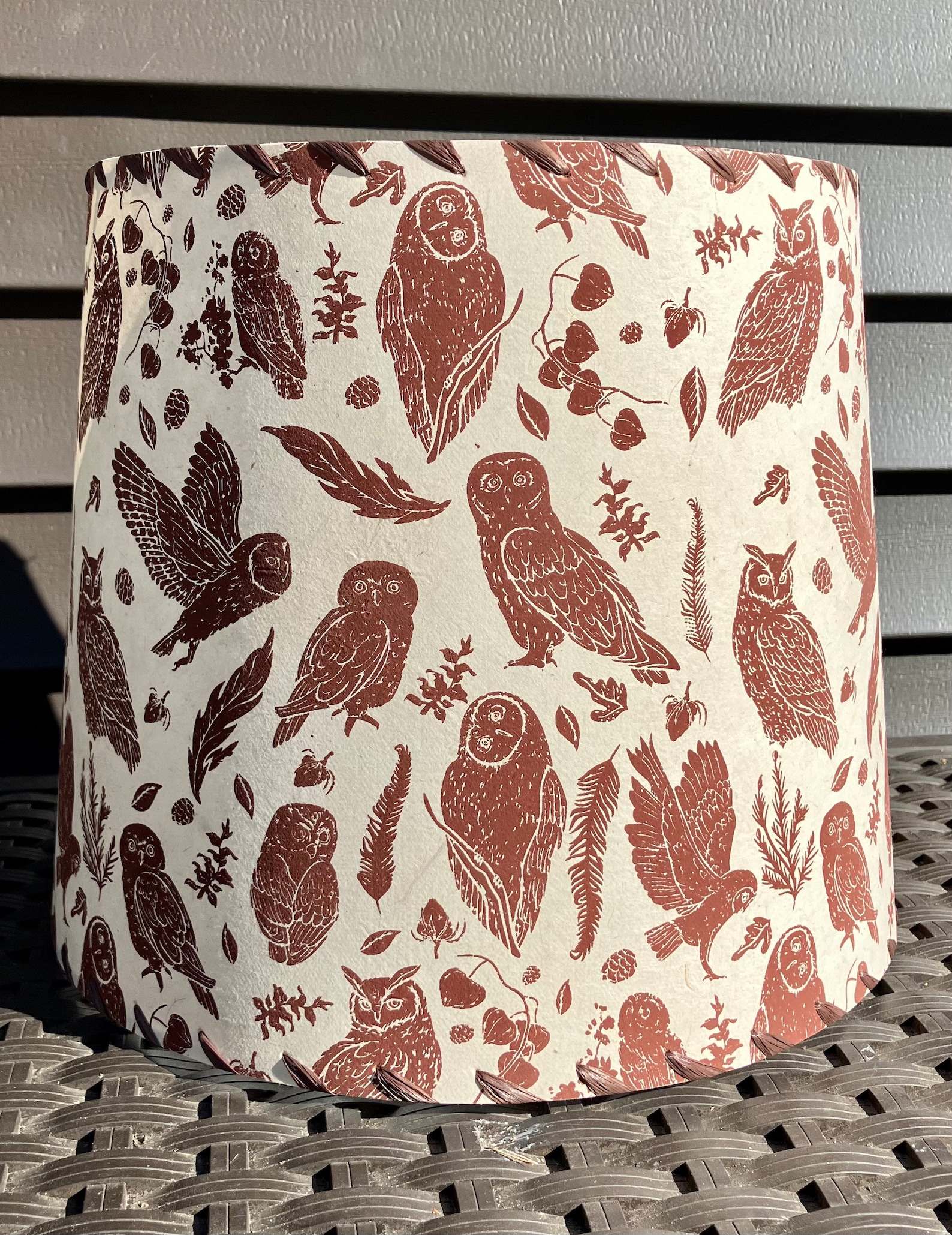 Owl Lamp Shade, Can Be Made in Any Size - Etsy