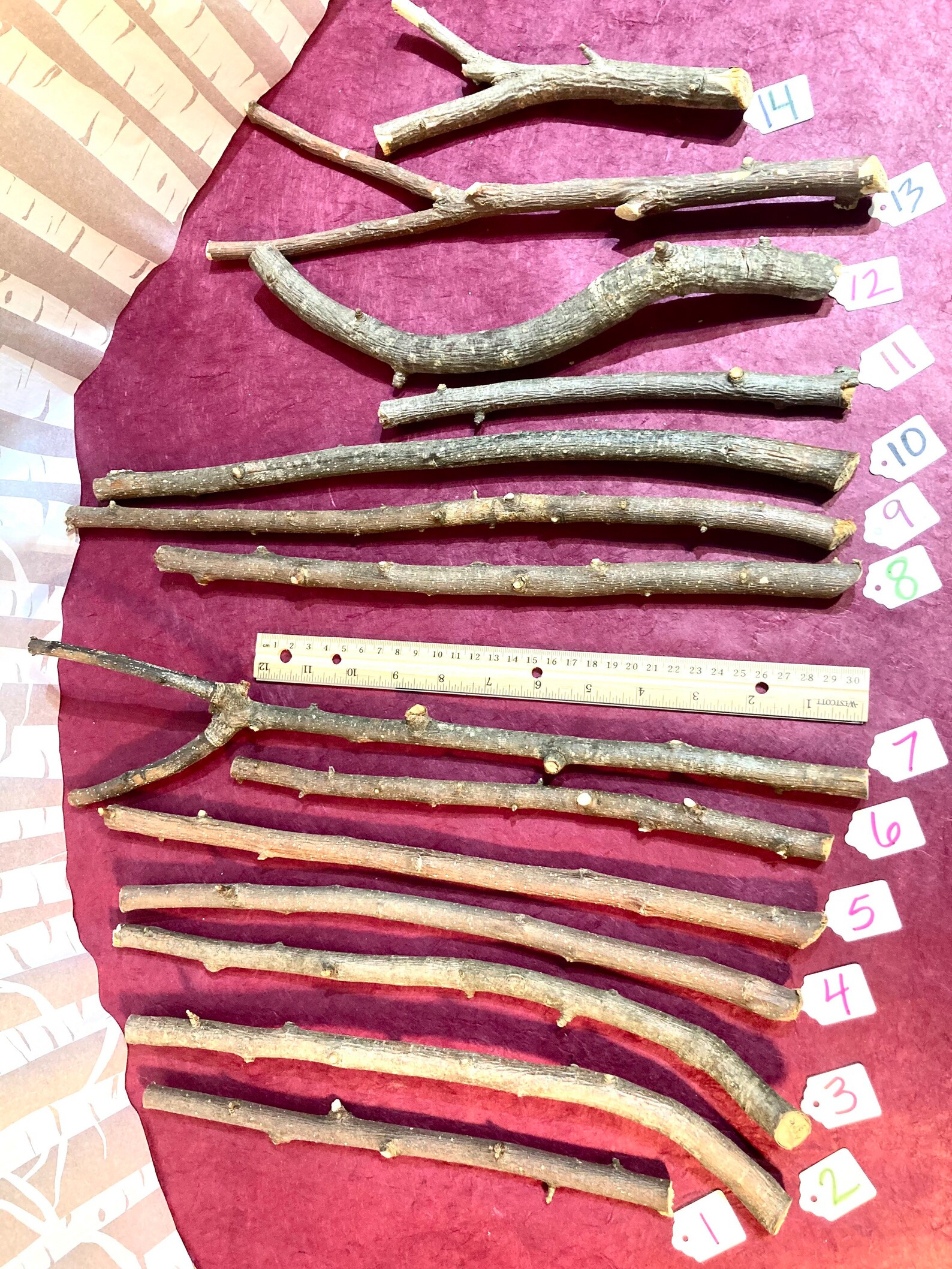 Wild Apple Wand Carving Wood - Etsy