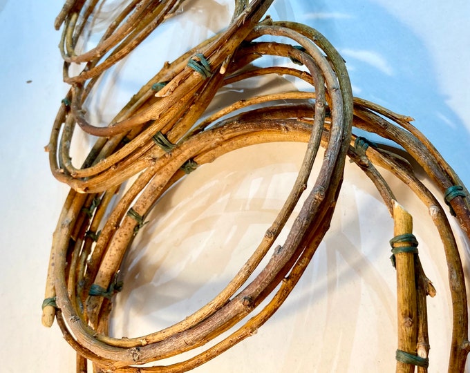 Willow Hoops, Natural Bent Willow Wood Circles - Etsy