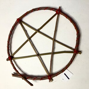 Mugwort and Willow Pentacle, Wood Stick Star - Etsy