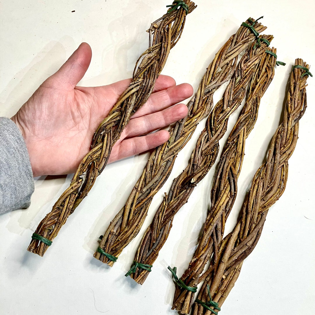 Braided Willow Twigs, Willow Wood Sticks - Etsy